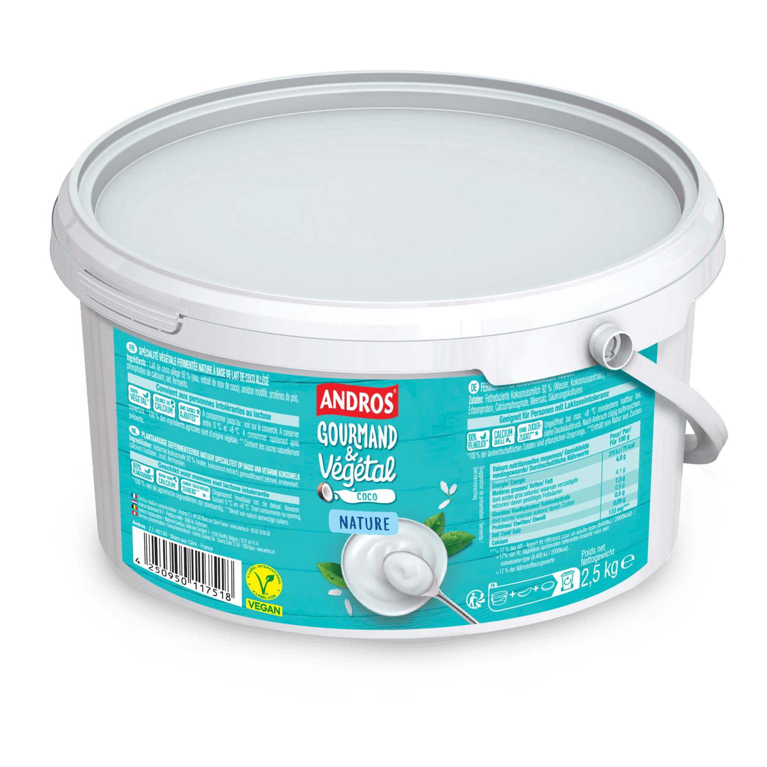 Marque Andros Gourmand&Végétal - Andros FoodService