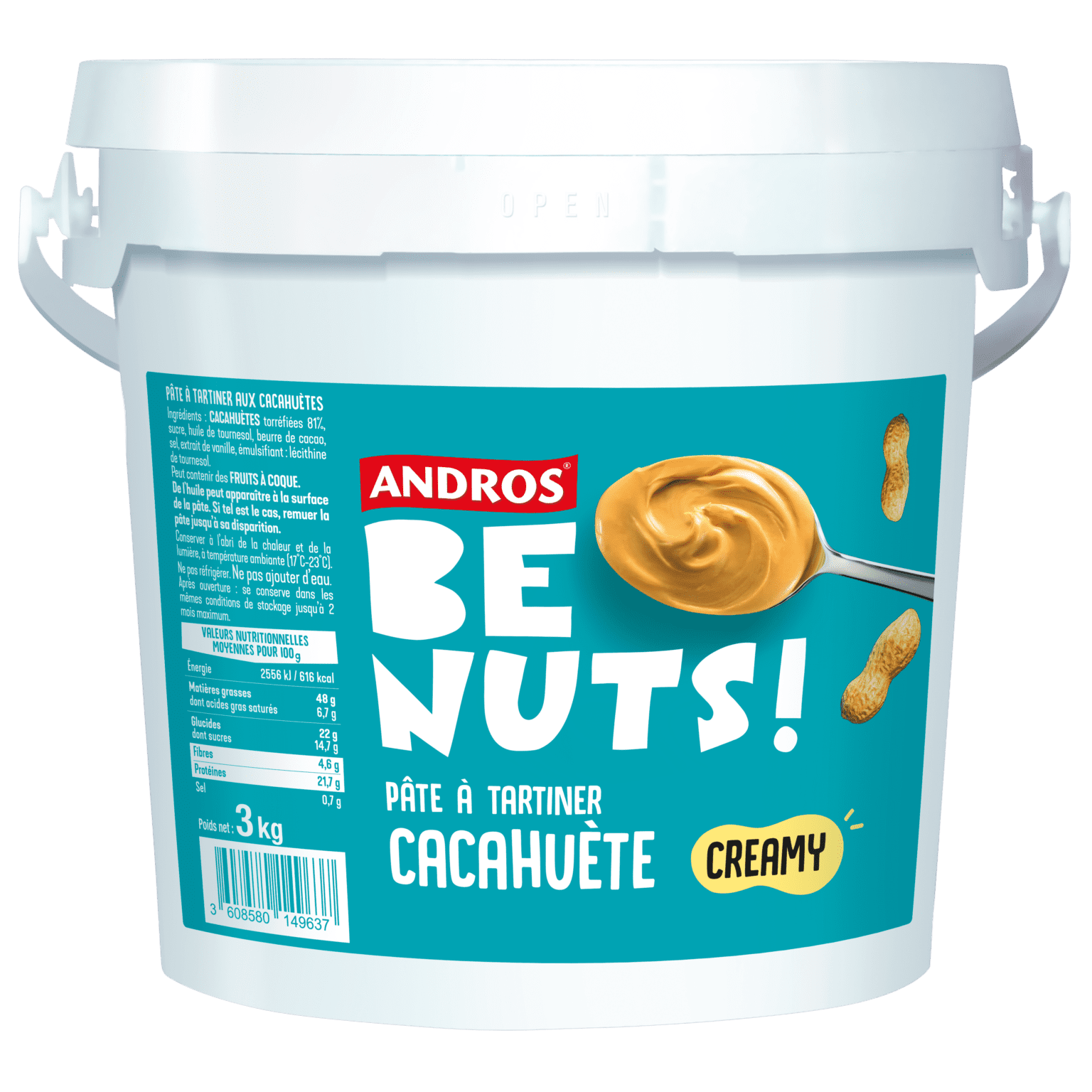 Marque Andros Be Nuts - Andros FoodService